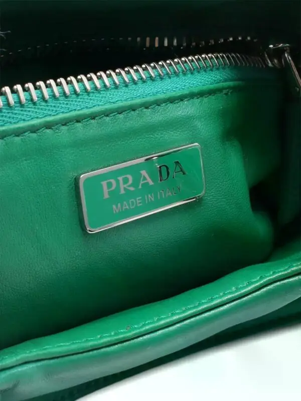 Prada Padded Leather Top Handle Bag