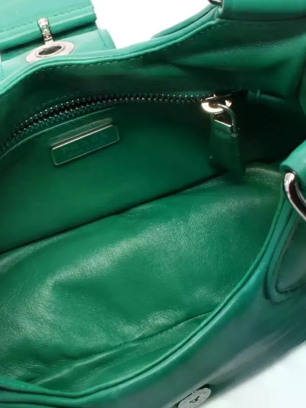 Prada Padded Leather Top Handle Bag