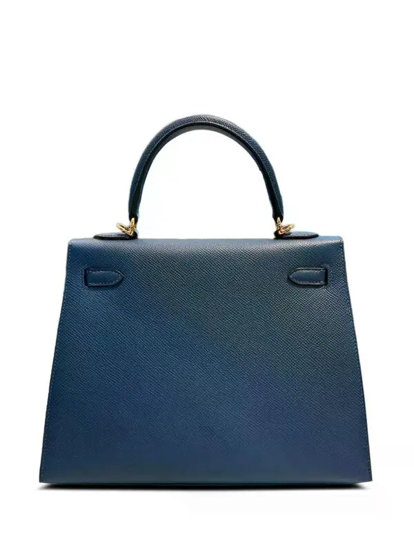 Hermès 2024 Kelly Sellier 25 Epsom Tote - Blue