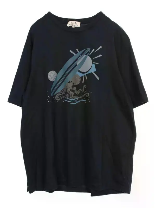 Hermès 00s Octopus Surfboard T-shirt