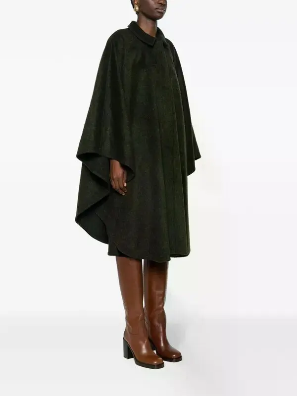 A.N.G.E.L.O. VINTAGE CULT 1970s Cape-style Wool Coat