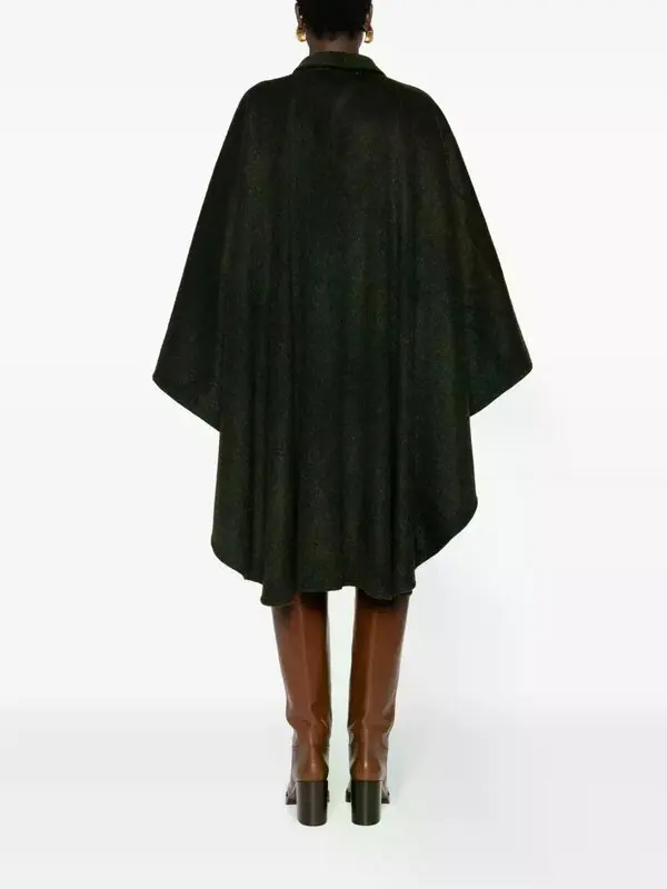 A.N.G.E.L.O. VINTAGE CULT 1970s Cape-style Wool Coat