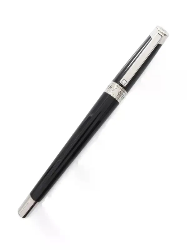 Harry Winston 2010s Palladium Rollerball Pen - Black