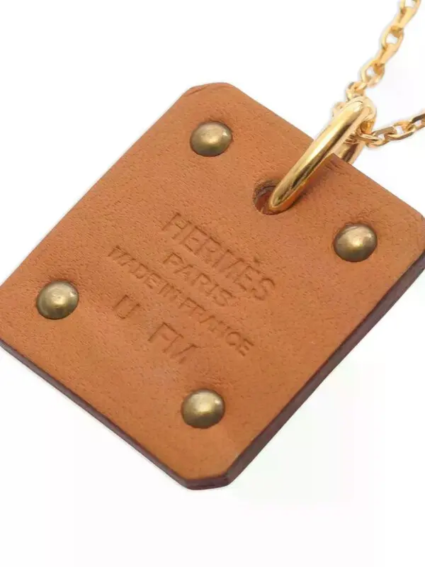 Hermès 2022 Heart-shaped Necklace - Gold