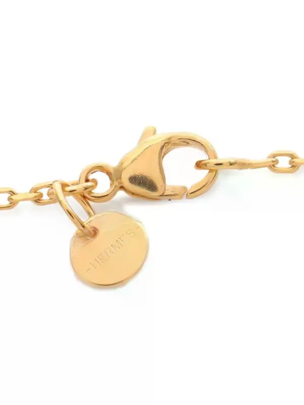 Hermès 2022 Heart-shaped Necklace - Gold
