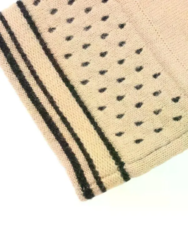 Hermès 2010s Twill Bandana Knitted Dress