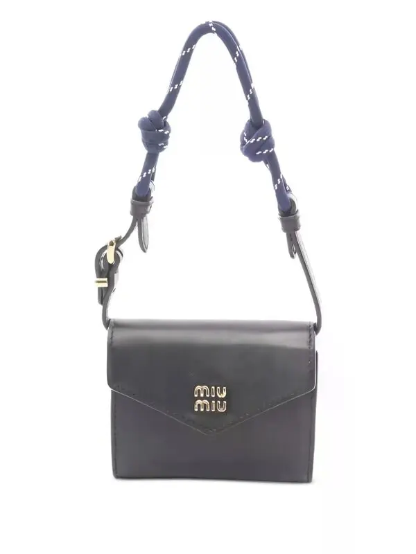Miu Miu 2010s Leather Coin Purse - Blue
