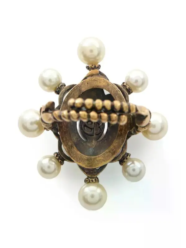 Gucci 2010s Rhinestone-embellished Ring