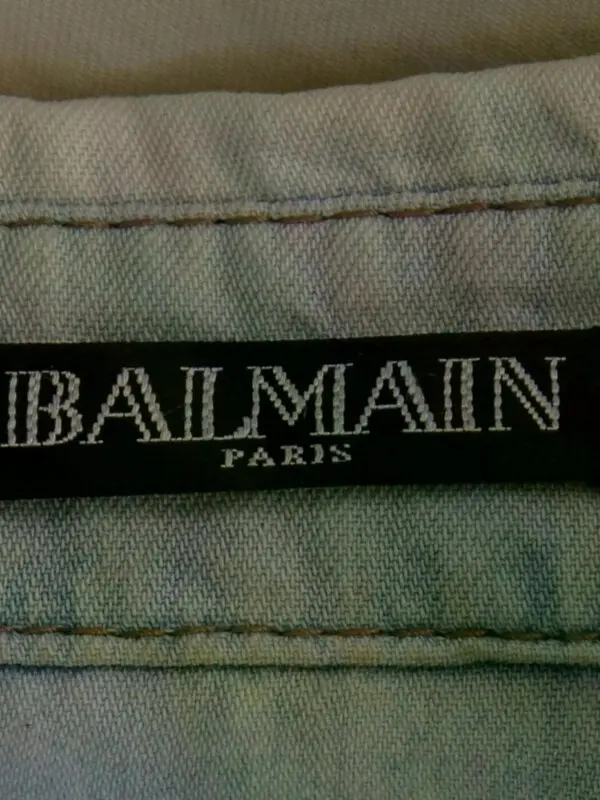 Balmain Long-sleeved Patch-pockets Shirt