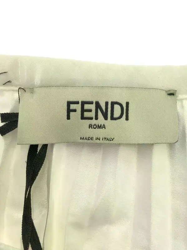 Fendi 2010s Pleated Skirt