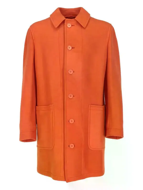 ROMEO GIGLI 1990s Single-breasted Wool Coat