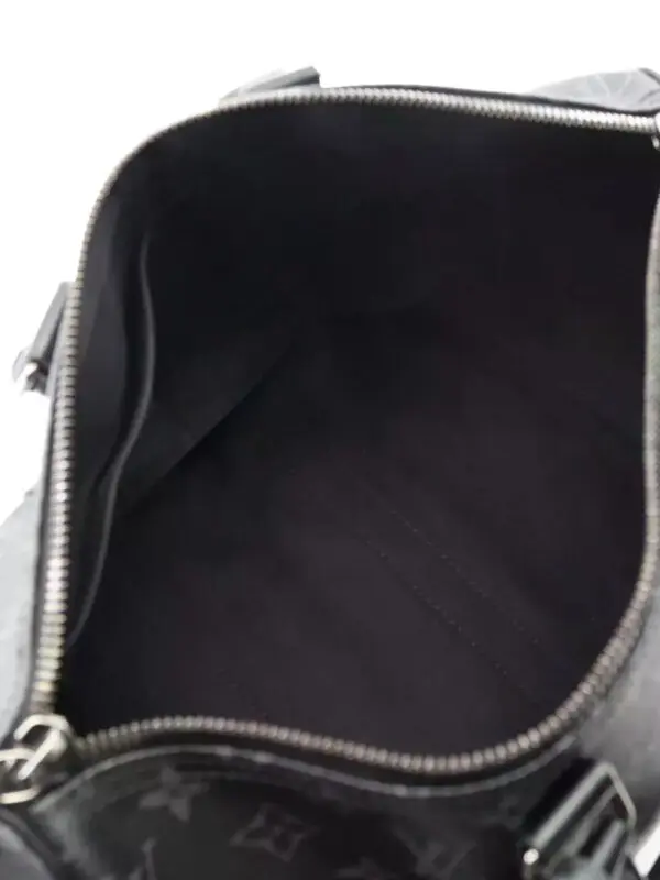 LOUIS VUITTON Keepall Bandoulière Two-way Duffle Bag - Black