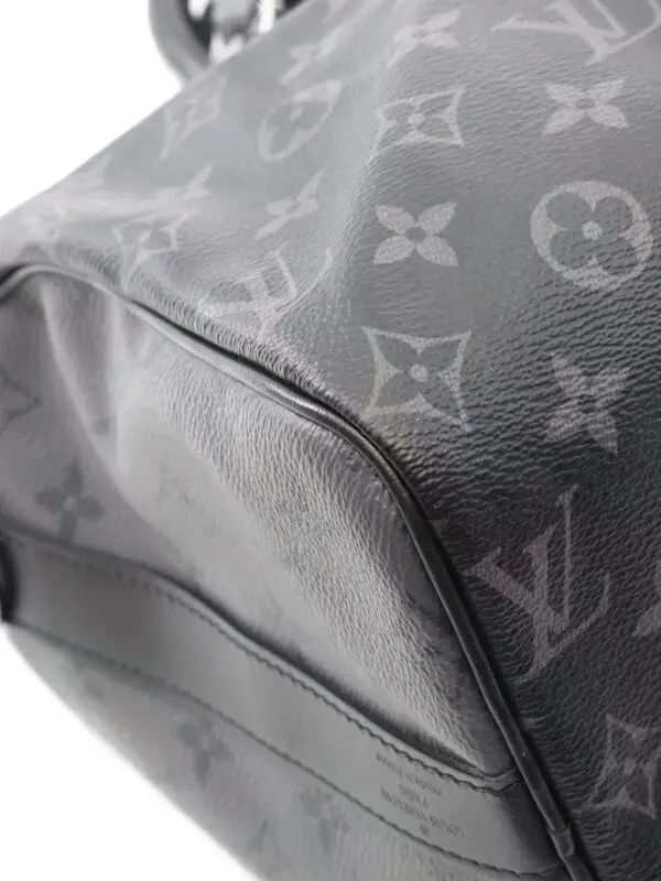 LOUIS VUITTON Keepall Bandoulière Two-way Duffle Bag - Black