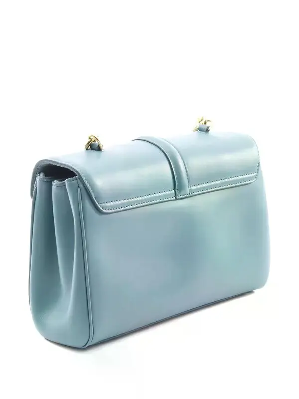 Celine Tenn Soft 16 Leather Shoulder Bag - Blue