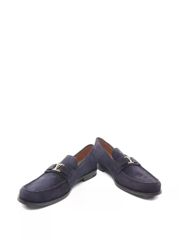 LOUIS VUITTON 2010s Major Monogram Loafers