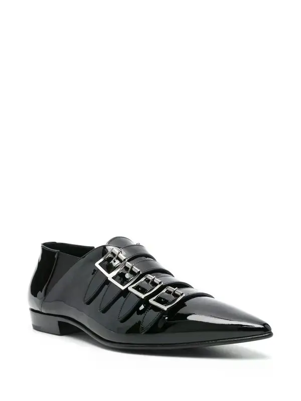 Saint Laurent Franklin Monk Shoes