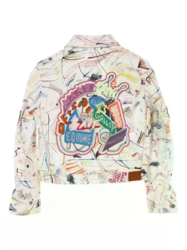 Hermès 2010s Embroidered Jacket