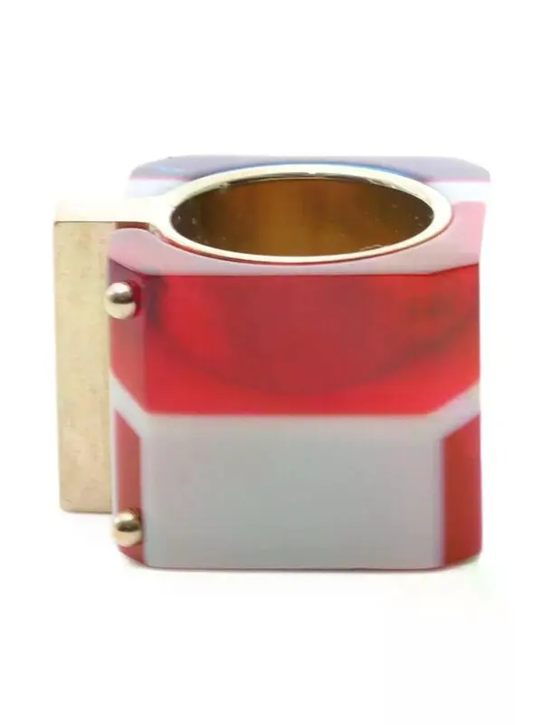 Dior 2010s Geometric Ring