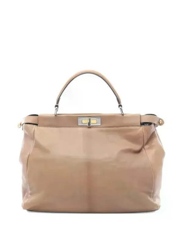 Fendi 2000s Large Peekaboo Tote Bag