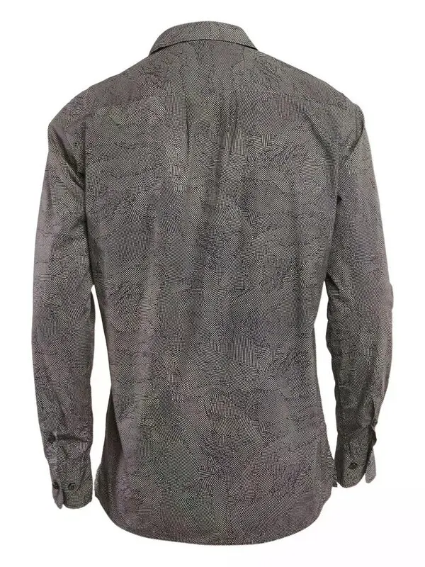 Bottega Veneta Abstract-print Cotton Shirt
