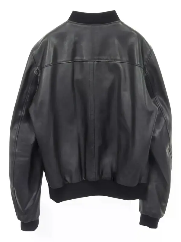 Dolce & Gabbana Leather Blouson Jacket