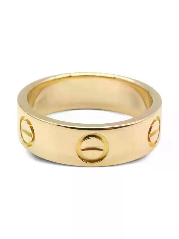 CARTIER 18k Yellow Love Ring - Gold