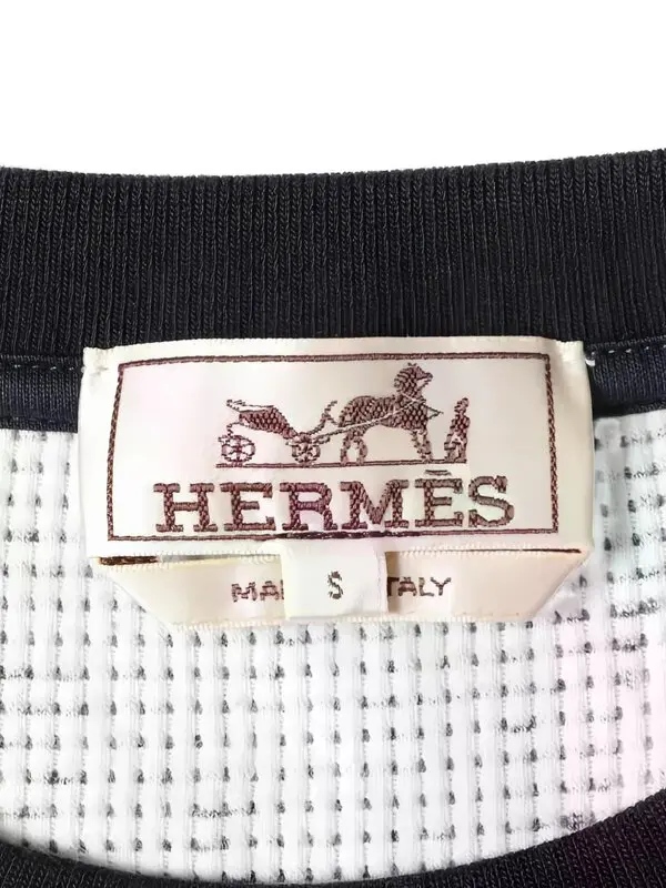 Hermès 2010s Geometric Cotton Sweatshirt