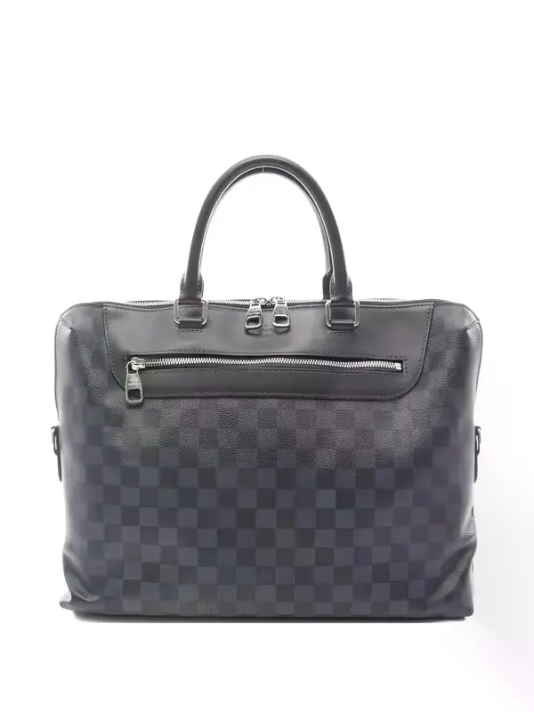 LOUIS VUITTON 2017 Damier Graphite Briefcase - Blue
