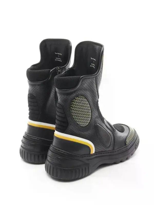 Dior 2010s 40mm Perforated Panelled Boots