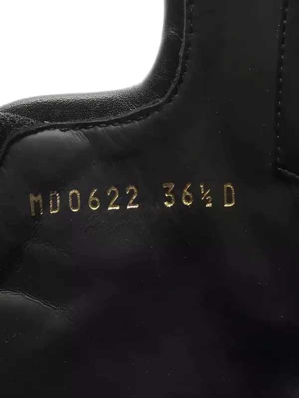 Dior 2010s 40mm Perforated Panelled Boots