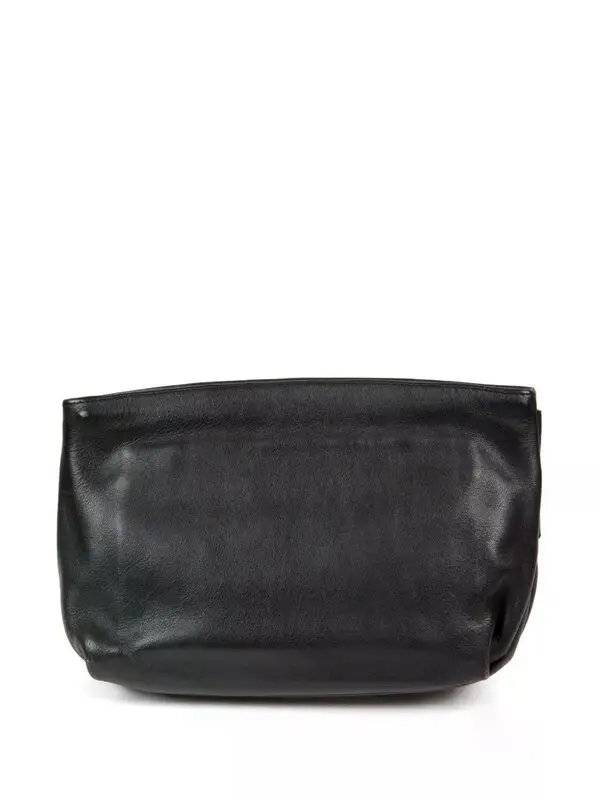 Dior 1980s Leather Clutch Bag