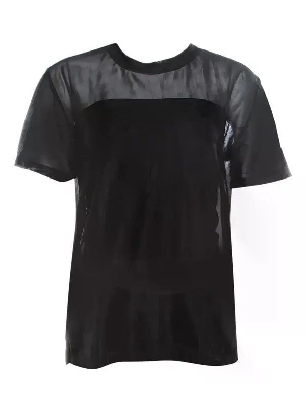 Prada Sheer Panel T-shirt