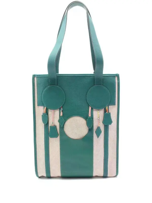 Hermès 2010s Dream Catcher Leather Tote Bag