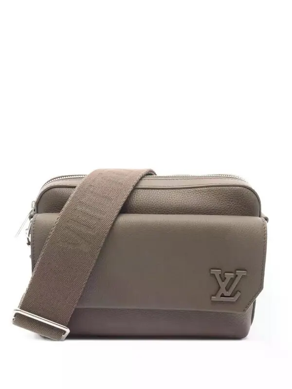 LOUIS VUITTON 2021 Logo-detail Leather Shoulder Bag - Brown