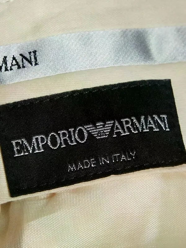 Emporio Armani 2024 Virgin Wool Trousers