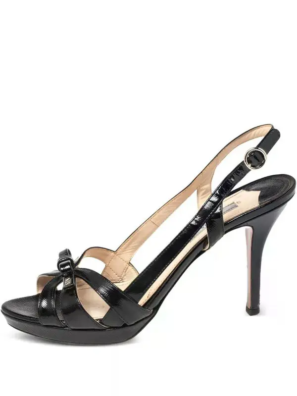 Prada 105mm Leather Sandals