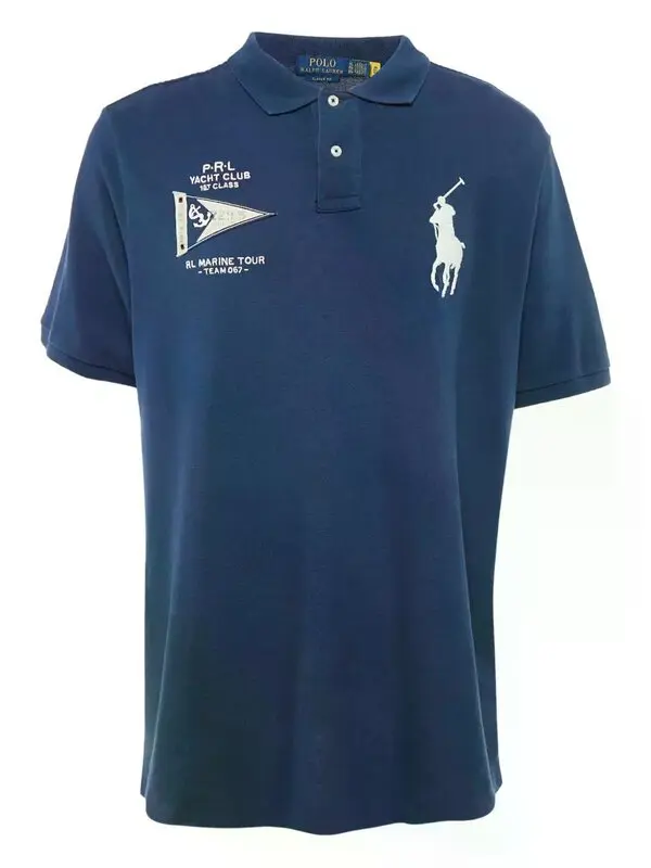 Polo Ralph Lauren Polo Pony-motif Polo Shirt - Blue