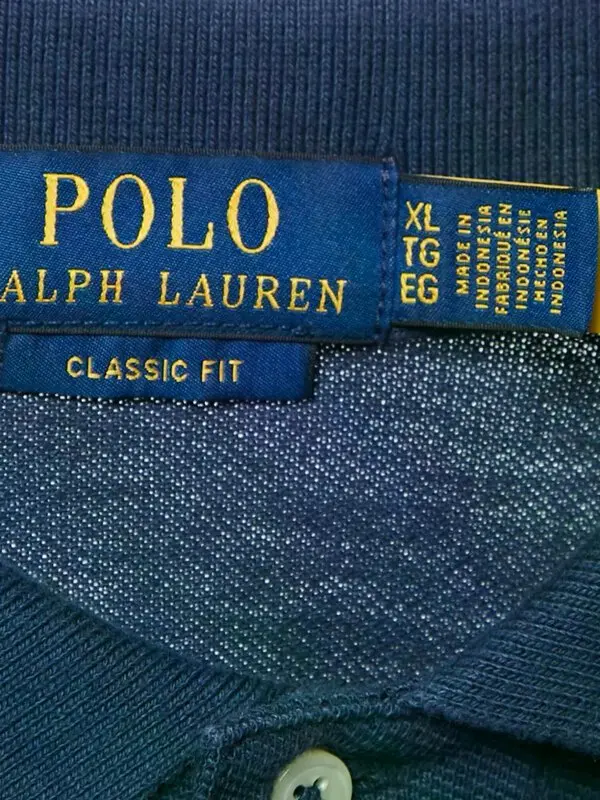 Polo Ralph Lauren Polo Pony-motif Polo Shirt - Blue
