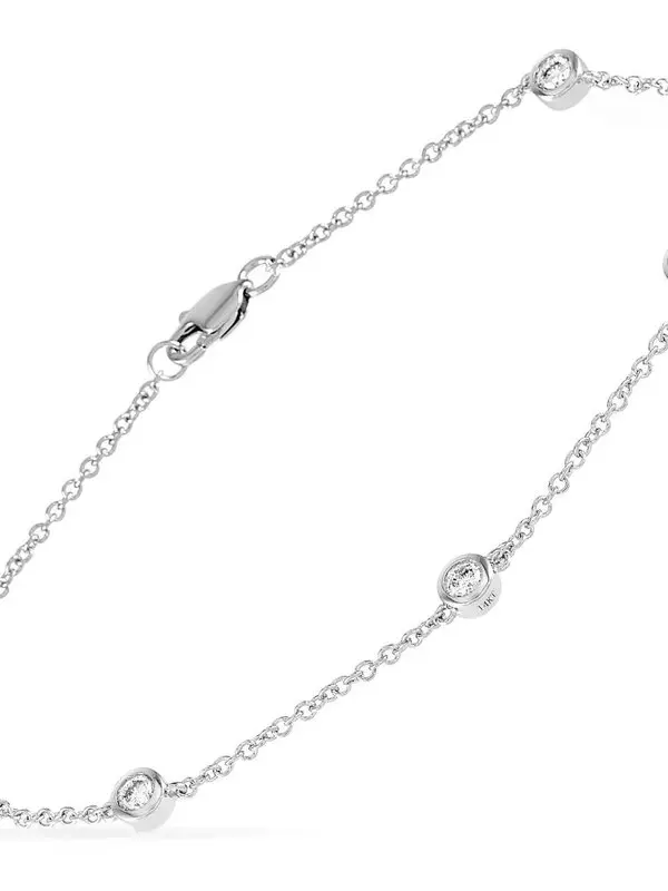 LB EXCLUSIVE 14k White Gold Diamond Bracelet - Silver