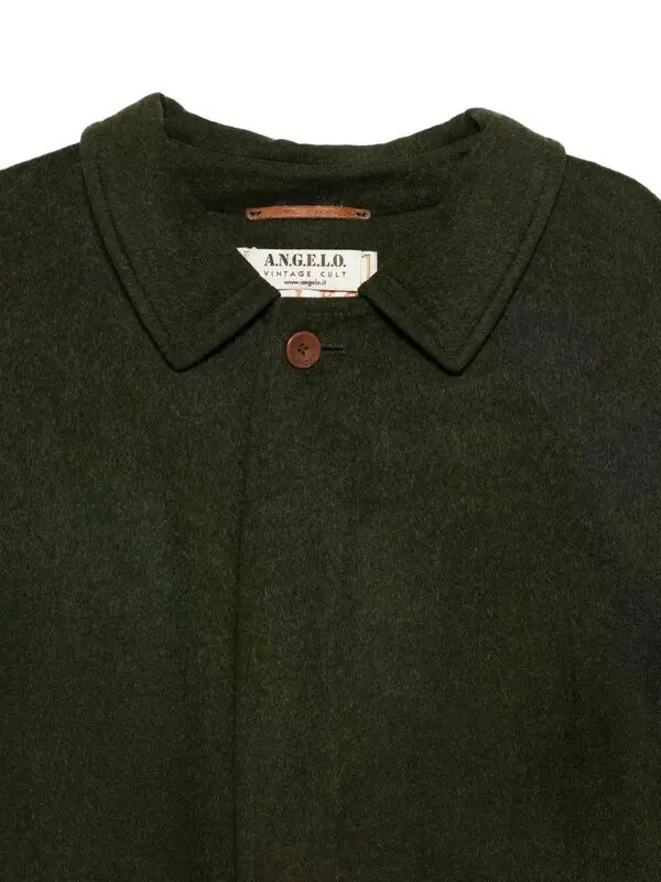 A.N.G.E.L.O. VINTAGE CULT 1990s Single-breasted Coat - Green