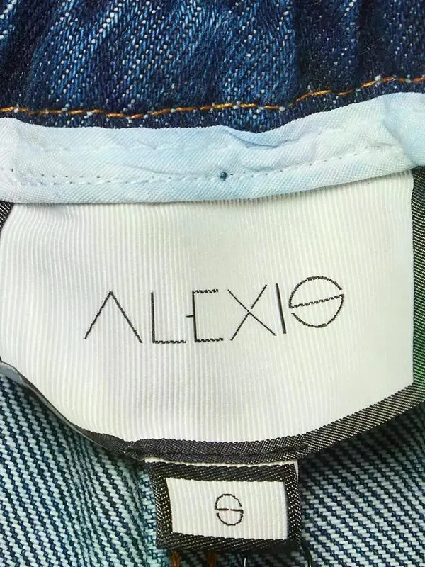 Alexis Pleat-detail High-waist Jeans