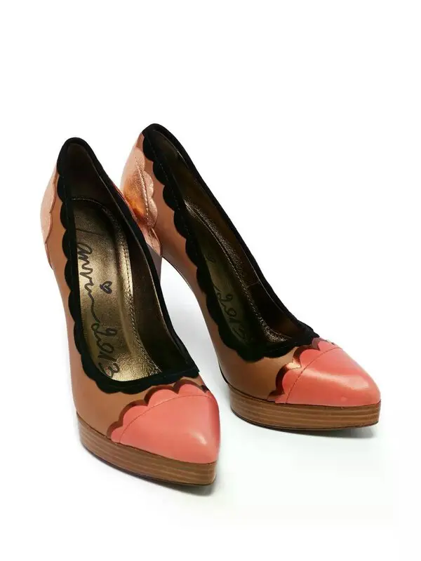 LANVIN 120mm Scalloped Pumps