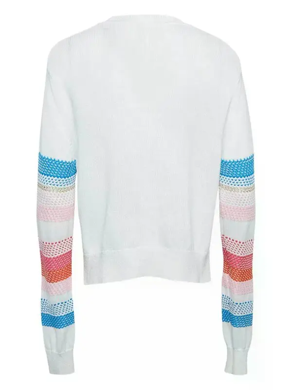 PETER PILOTTO Stripe-embroidered Sweater