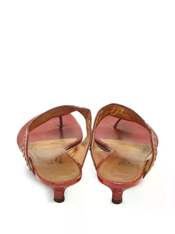 FERRAGAMO 50mm Leather Sandals