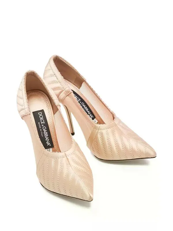 Dolce & Gabbana 110mm Embroidered Pointed-toe Pumps