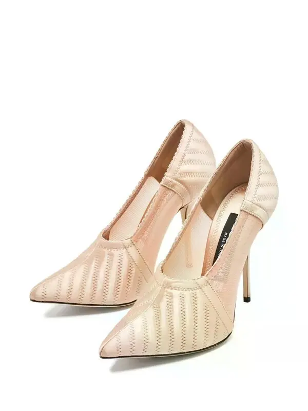 Dolce & Gabbana 110mm Embroidered Pointed-toe Pumps