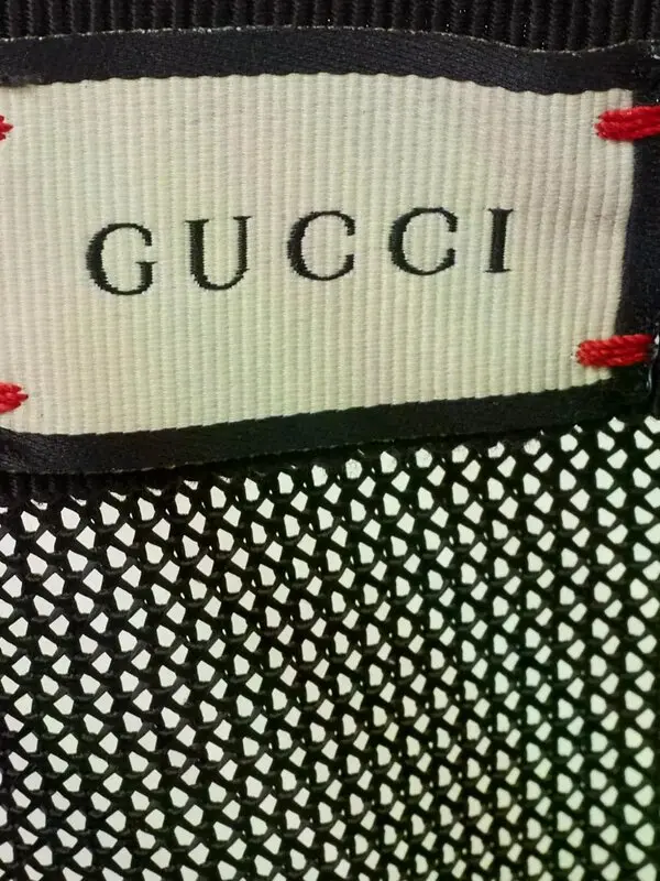 Gucci Star-pattern Mesh Cap