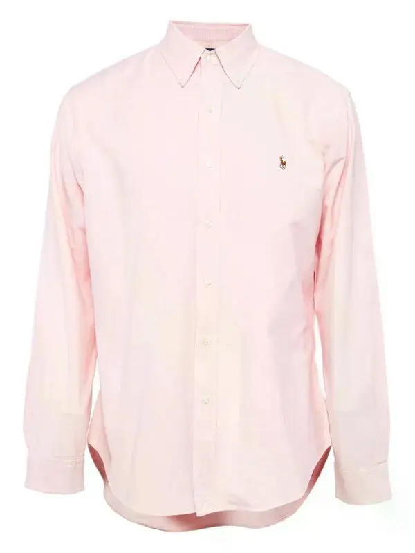 Polo Ralph Lauren Long-sleeve Button-down Shirt - Pink