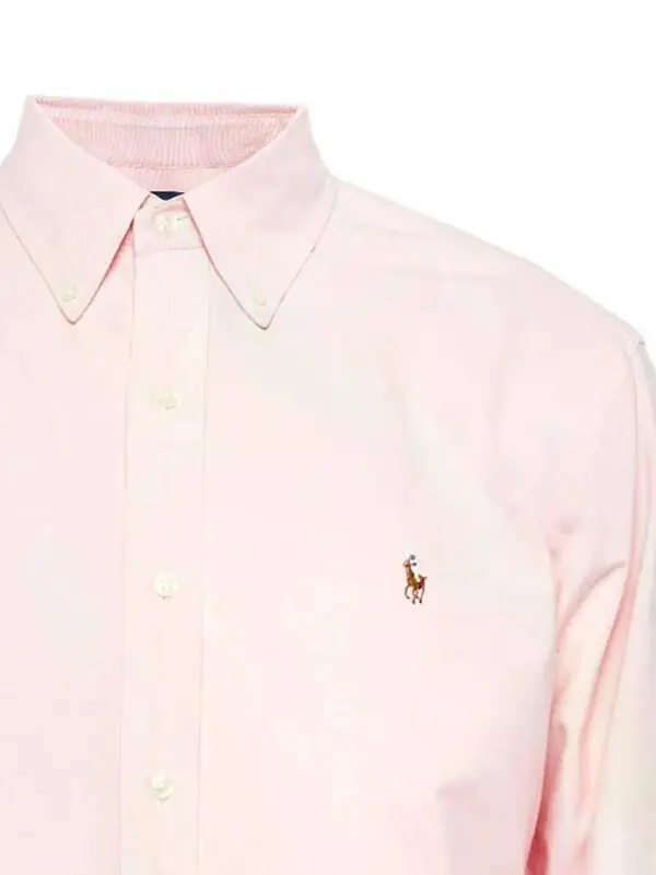 Polo Ralph Lauren Long-sleeve Button-down Shirt - Pink