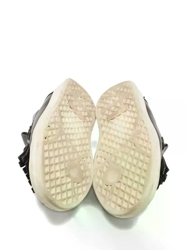 GIUSEPPE ZANOTTI Fringed Leather Sneakers